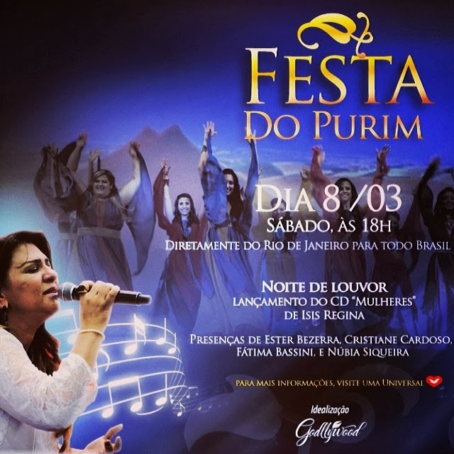 E vem aí a Festa do Purim