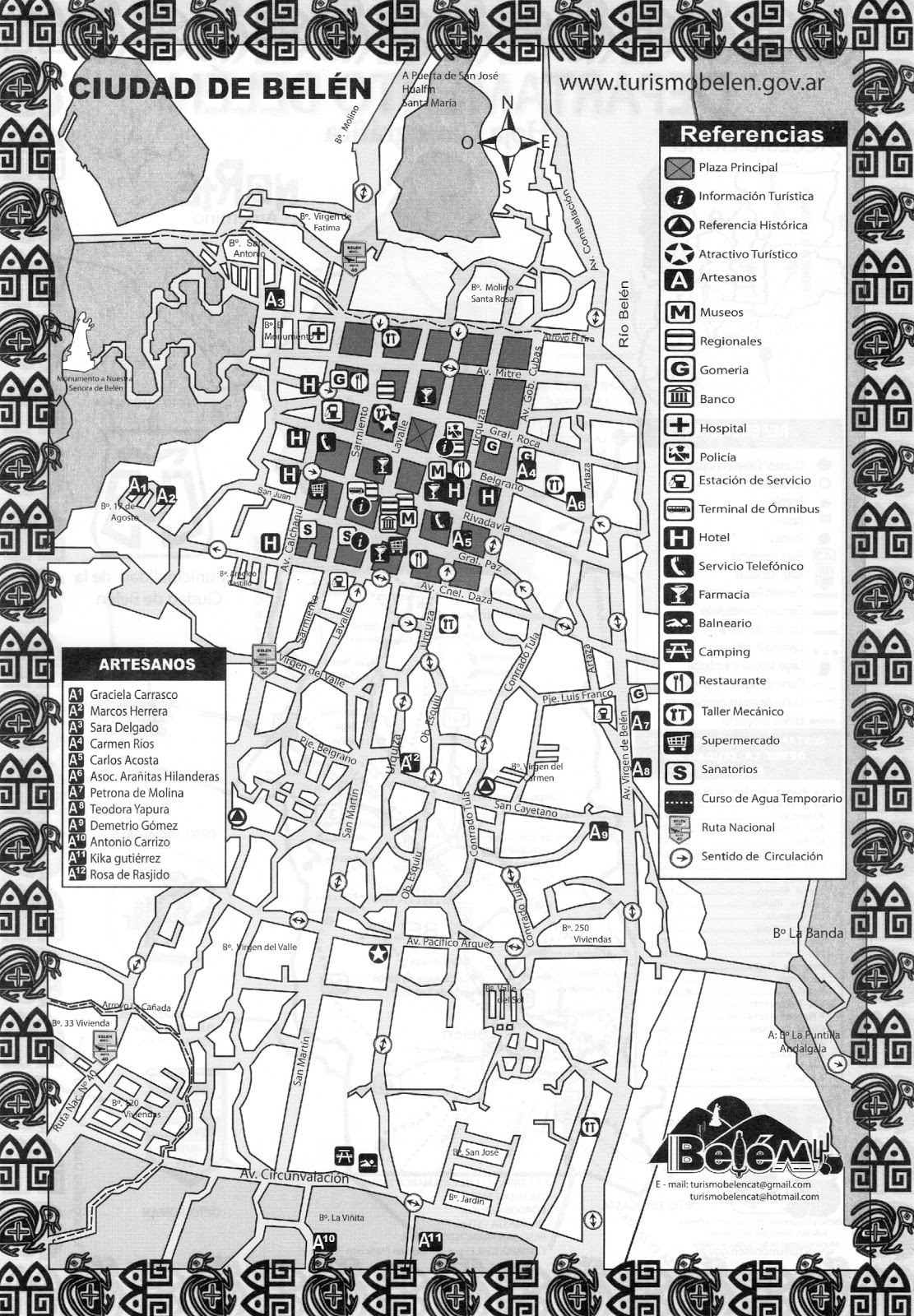 Mapas de Viajes de Axel y Roslie: MAPA DE LA CIUDAD Y EL DEPARTAMENTO ...