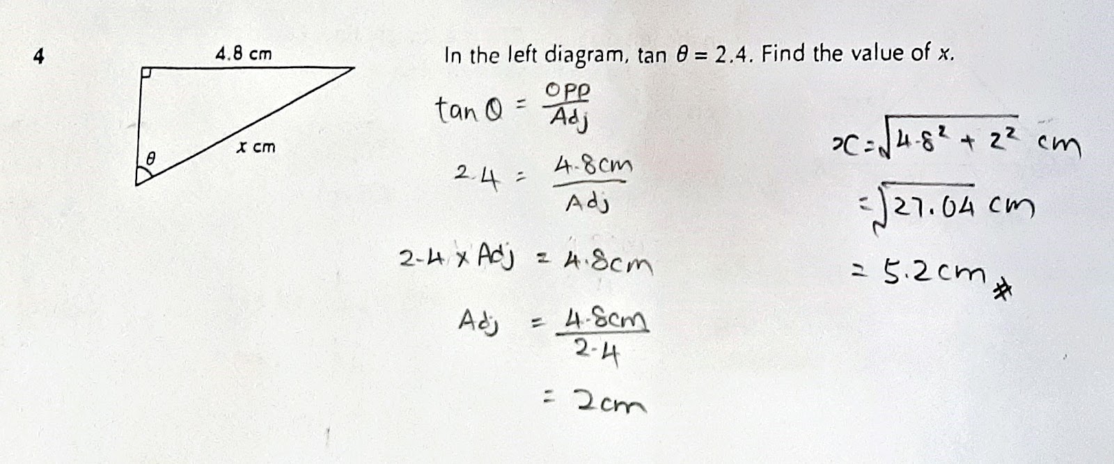 aay TUITION : F3 Math (8/5/2020) - Chapter 5 trigonometric ratios ...