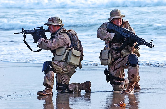 Connected : Top 12 Most Dangerous Special Forces of the World from the back