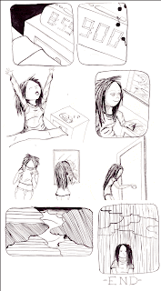 Monster Rat Comics: no words comic