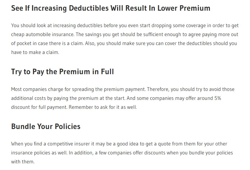 A Few Quick Hints To Get Reasonably-Priced Car Insurance Charges ...