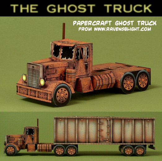 Papercraft Truck Trailers