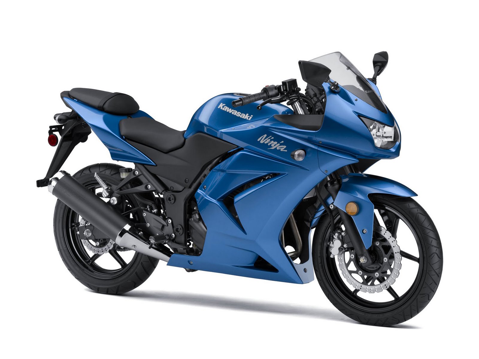 bikes wallpapers: Kawasaki Ninja Blue