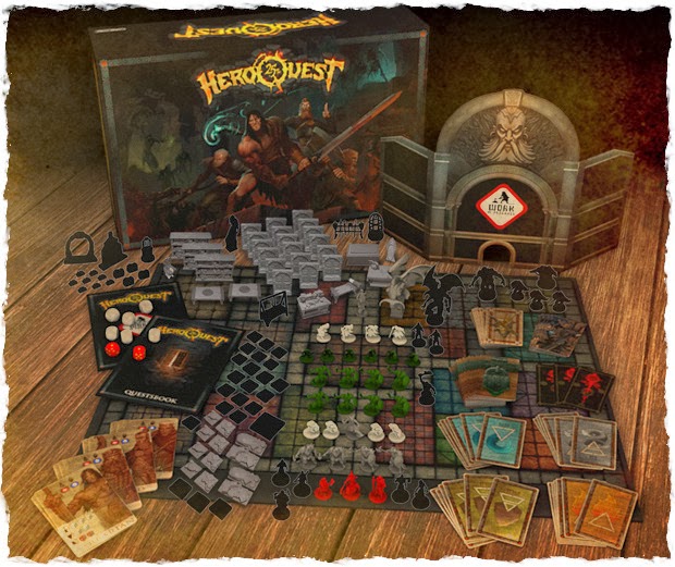 Wargame News and Terrain: Gamezone Miniatures: HeroQuest 25th ...