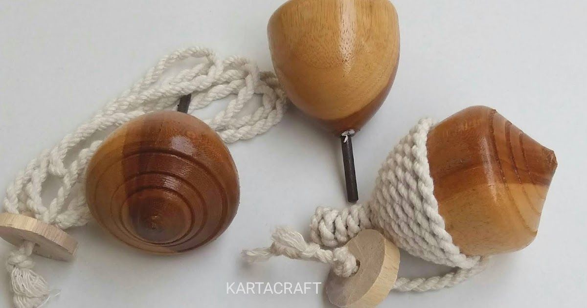 Mainan tradisional dari kayu