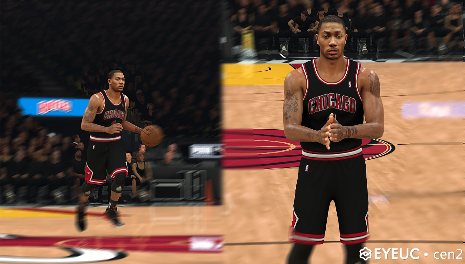 NBA 2K21 Derrick Rose (Rookie MVP Version) Cyberface and Body Model by cen2