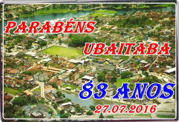 LUF - UB@IT@B@ ESPORTES - B@hia - Br@sil: FELIZ ANIVERSÁRIO UBAITABA
