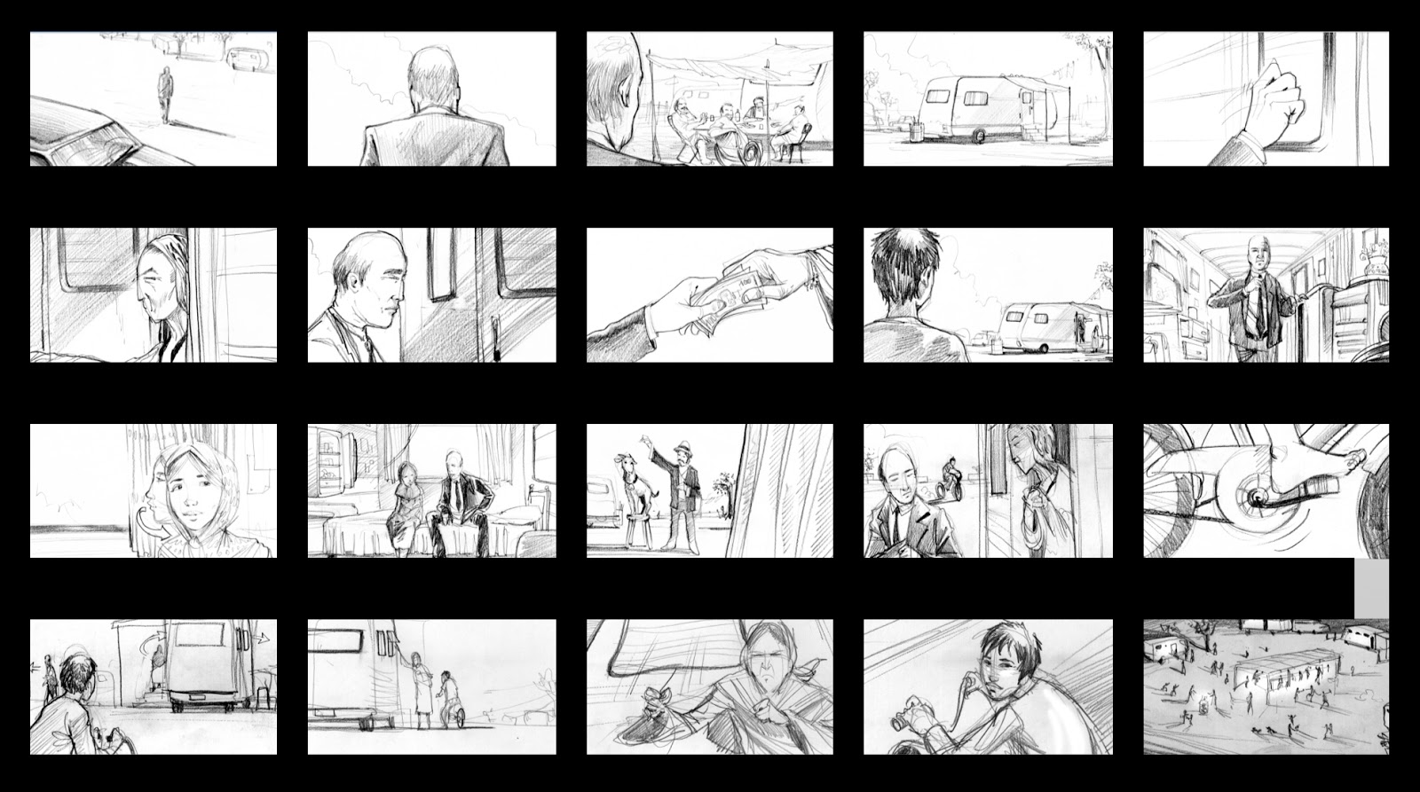 IKNA storyboards: Short film: "Yanindara"