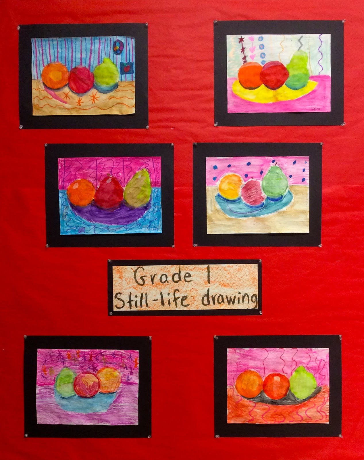 Ms. Curry's Art Room : Still Life Fruits