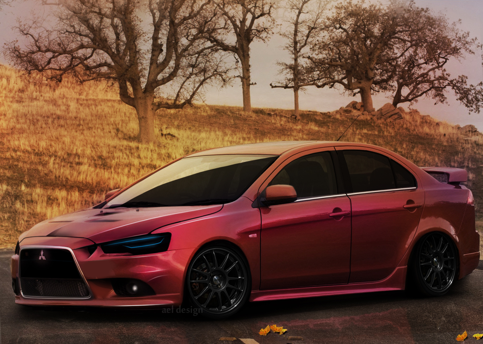 Mitsubishi Lancer Evolution tuning srt by Autemo ~ Новости авто тюнинга ...