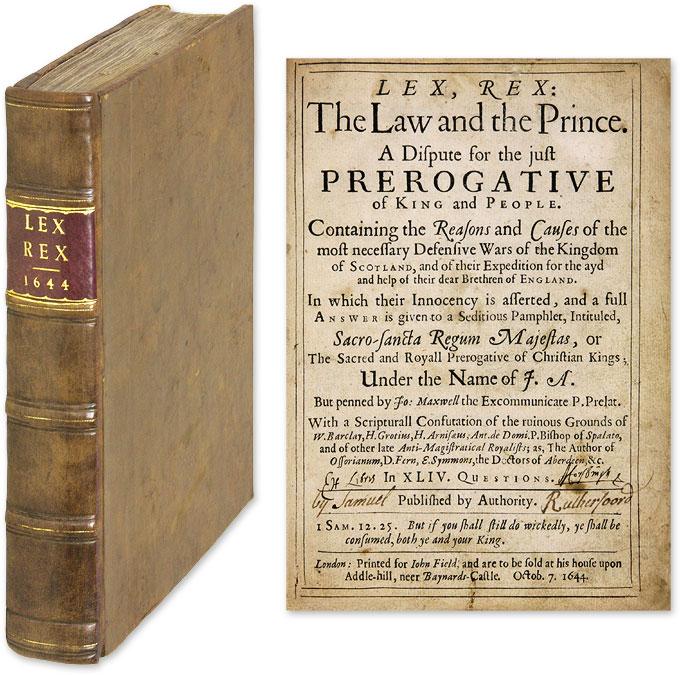 Ecclesiology: Deliberations: Rutherford and Resistance—An Outline of ...