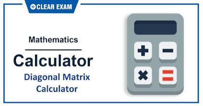 Diagonal Matrix Calculator