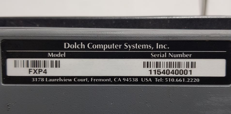 EquipmentHolic: Dolch Computer Systems FXP4,THALES