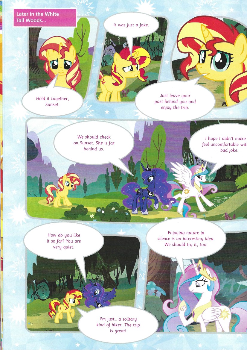 Equestria Daily - MLP Stuff!: New Magazine Comic Starring Sunset ...