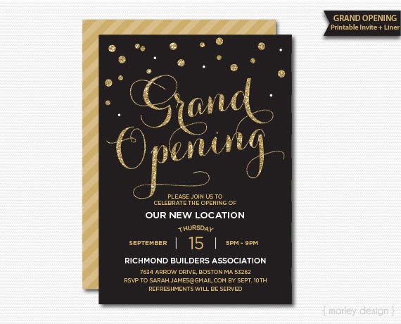 Inviting Company Invitations - Collage Template