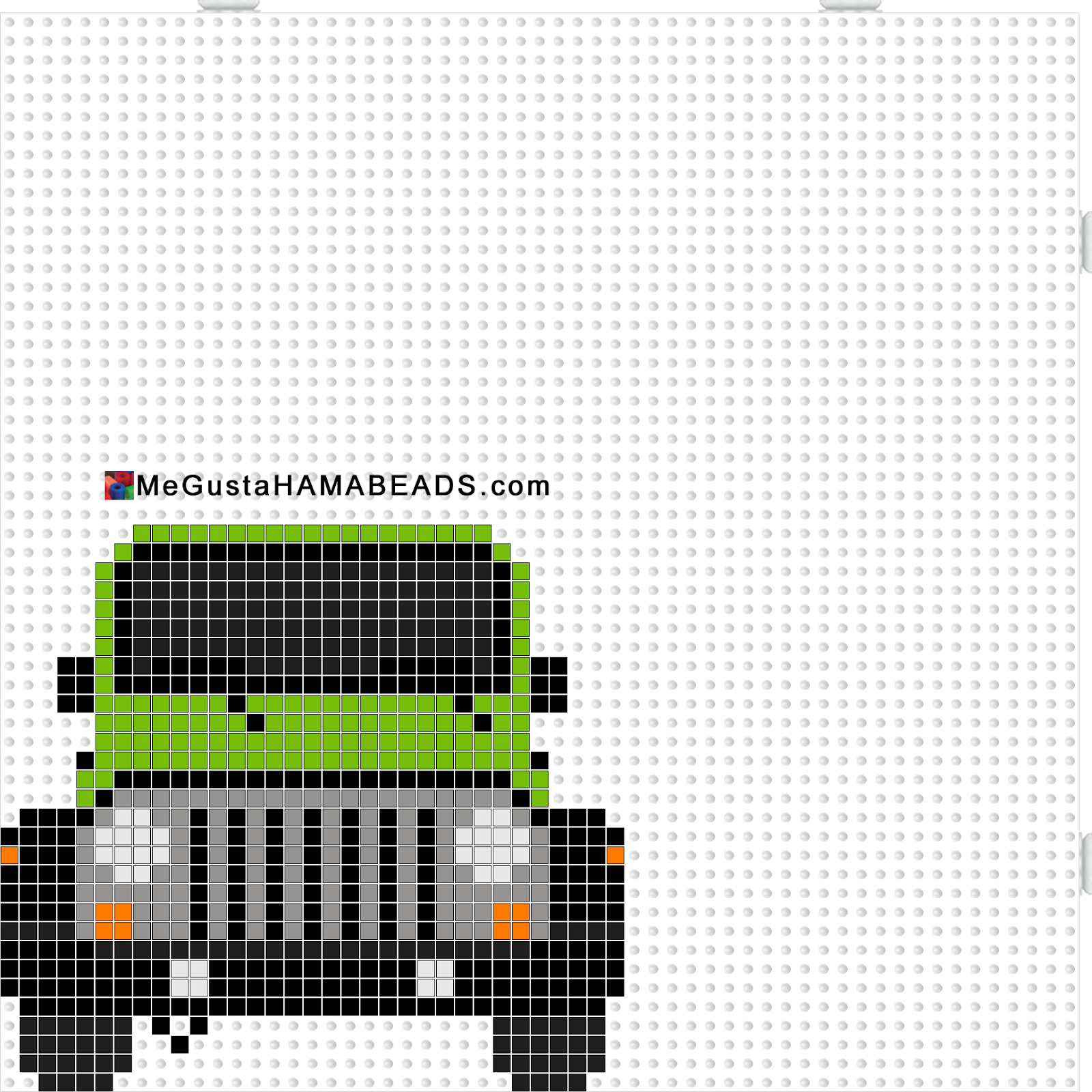 megustahamabeads-jeep-wrangler-grande.png (1600×1600) | Perler beads ...