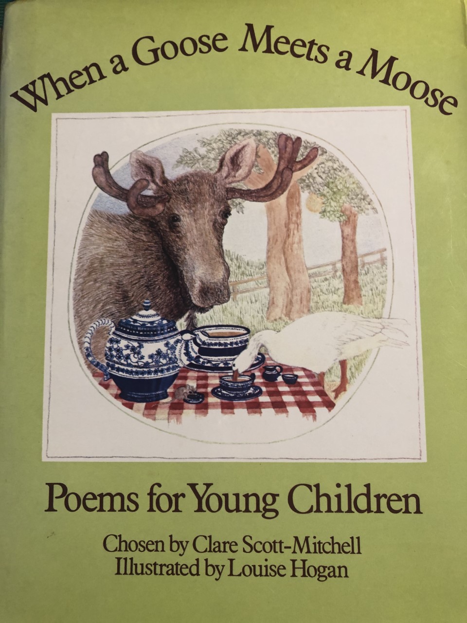 Momo celebrating time to read: When a Goose meets a Moose Poems for ...