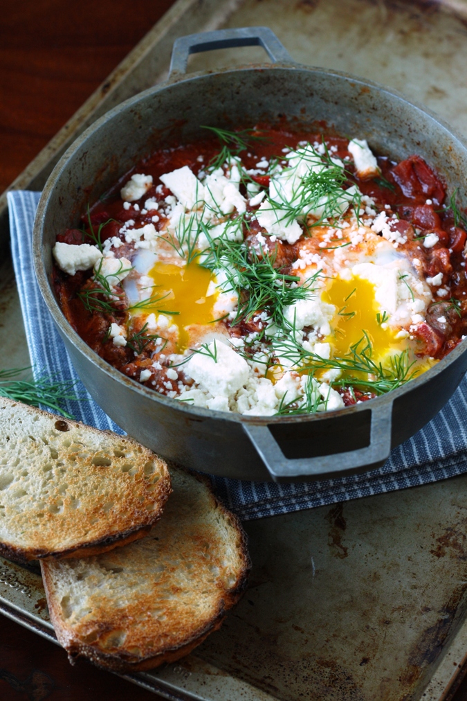 Mango & Tomato: What To Do With Ground Beef: Beefed Up Shakshouka