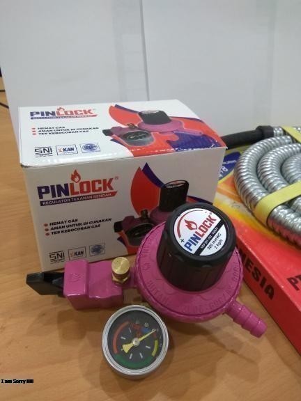 Regulator Safety Lock RICH R 999 M Selang LPG 500 PSI: 2017