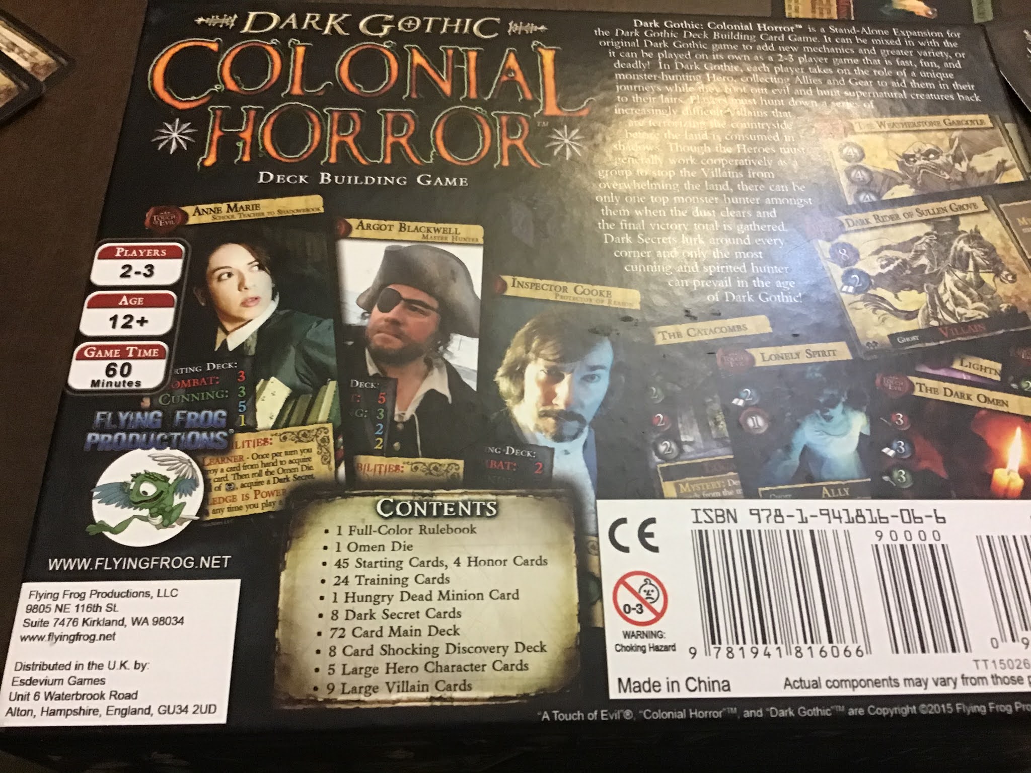 A Touch of Evil: Dark Gothic – Colonial Horror Review ...