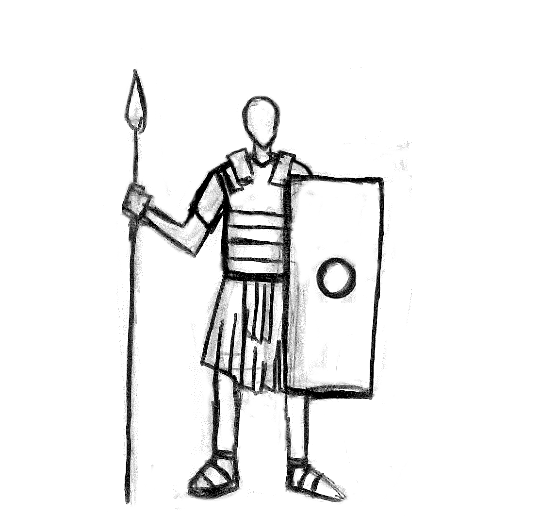2d Roman Legionary Render