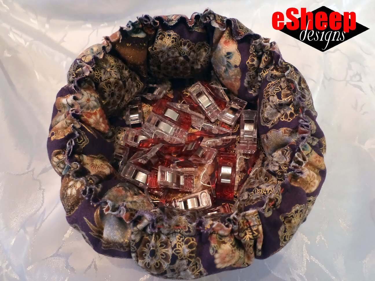 eSheep Designs: Free Pattern/Tutorial: Stacking CD Baskets