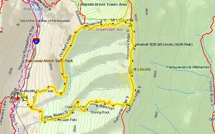 Into the Sky Hole: Mount Lincoln and Mount Lafayette, August 21, 2014 ...