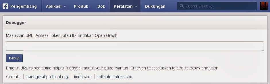 Setting Link Tumbnail Di Facebook - Dejainero Blogger