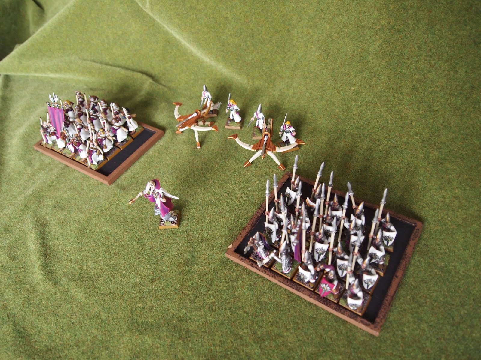The Chattering Horde: High Elf Army Update Photos