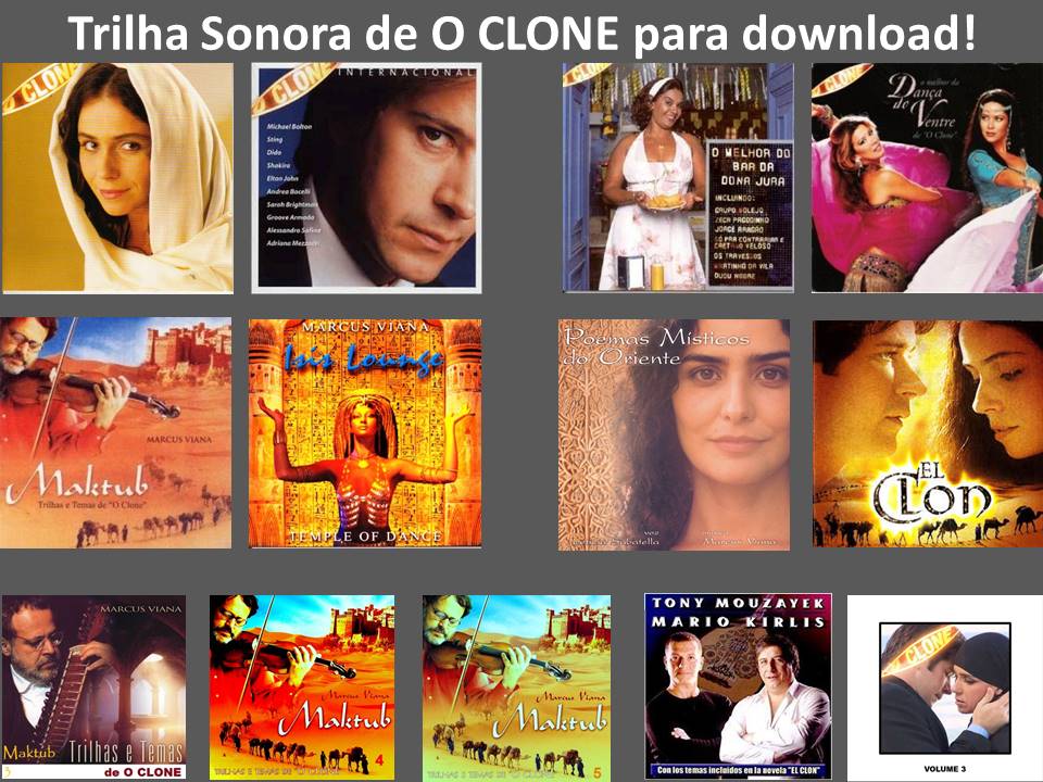 Ricardo Magno recomenda: Trilha Sonora da Novela O Clone, Banda Sonora ...