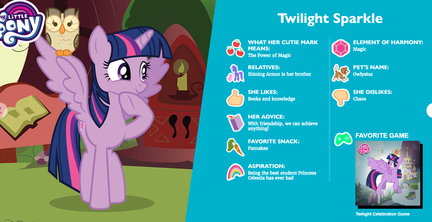 Equestria Daily - MLP Stuff!: New Pony Life Character Sheets Posted on ...