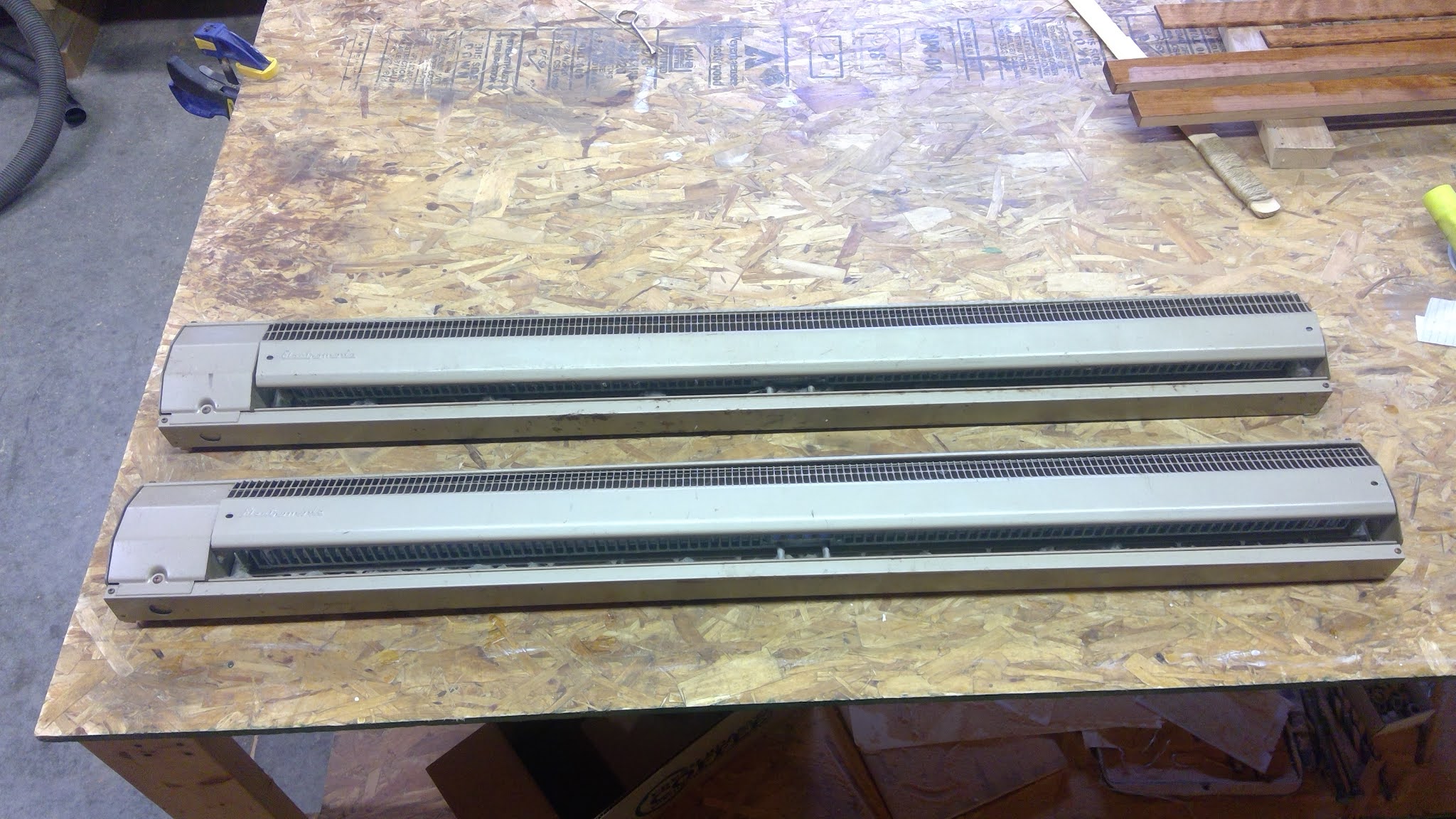 Things That Keep Dan Busy: Vintage Baseboard Heater Restoration