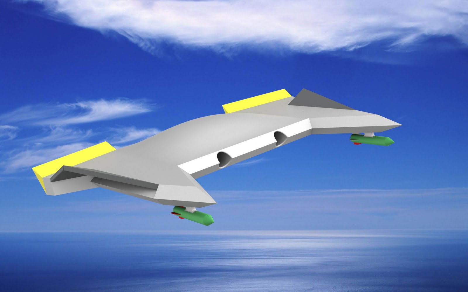 My Cad Designs: Cat wing plane