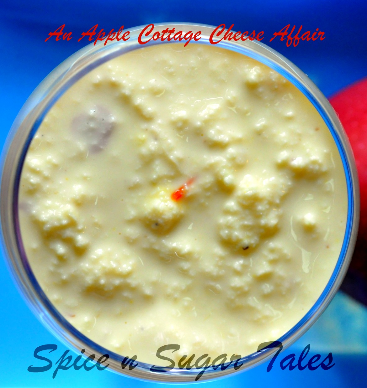 Spice n Sugar Tales: An Apple Cheese Affair ( Apple Paneer Mishrimava)