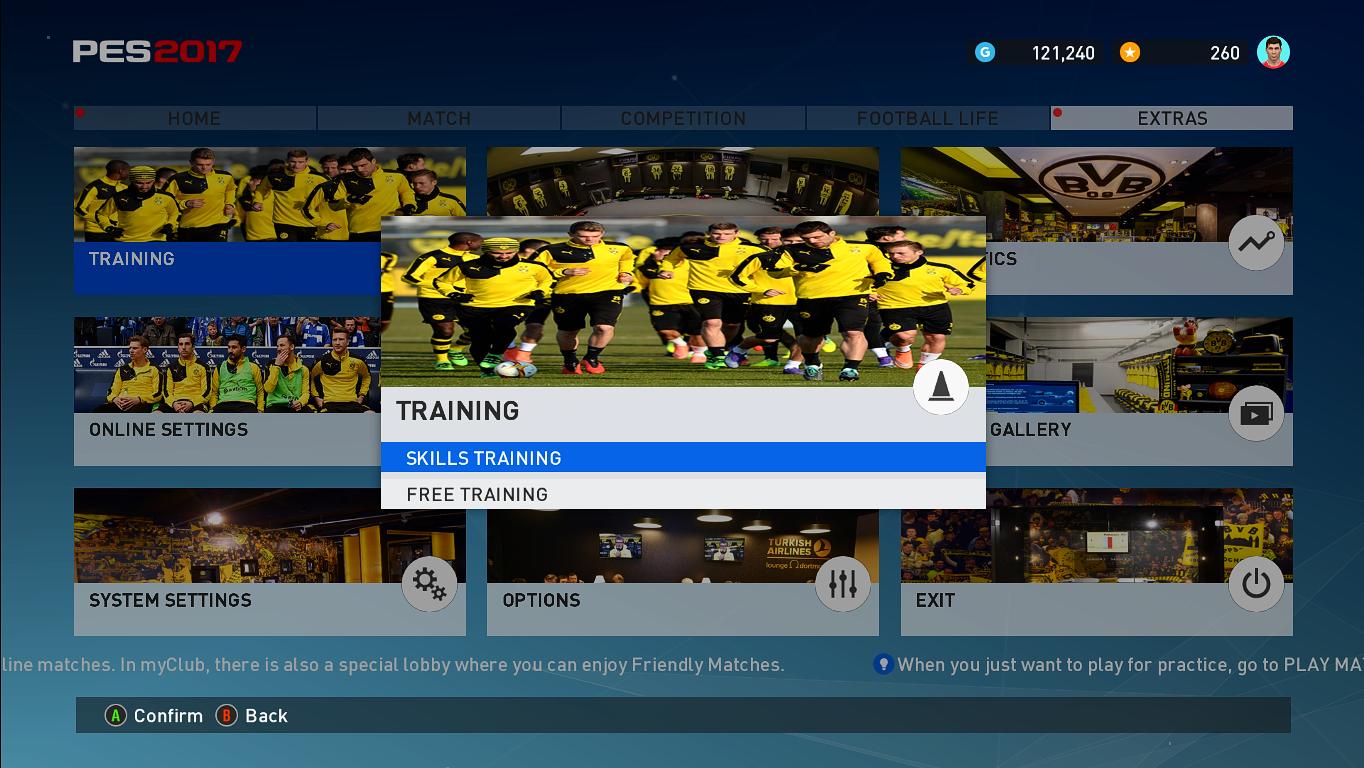 Pro Evolution Soccer 2017: Graphic Menu Borussia Dortmund For PES 2017