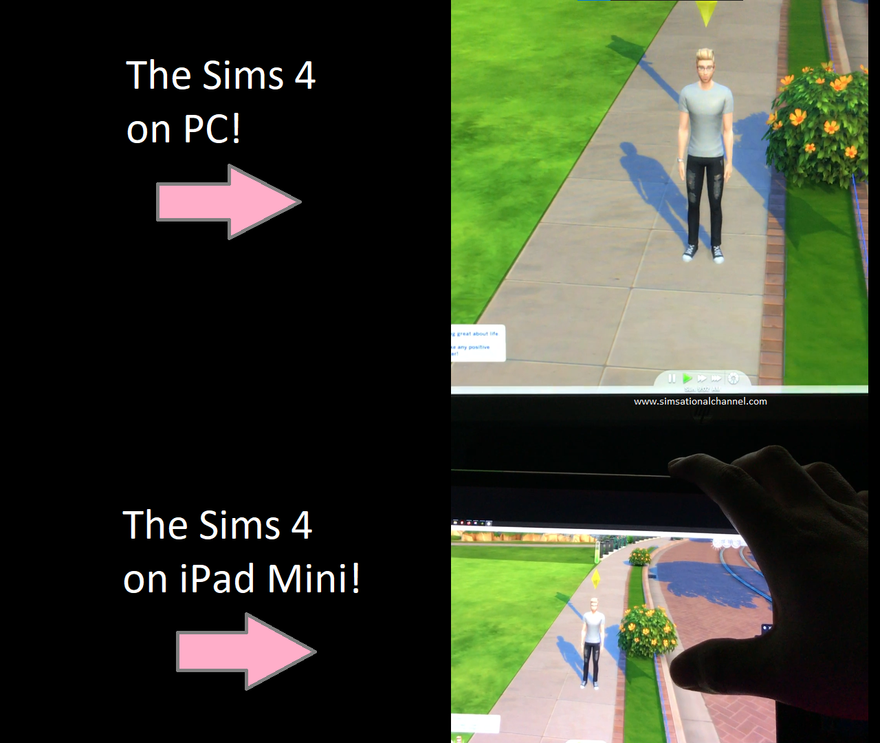 How To Play The Sims 4 On Your Phone or Tablet!