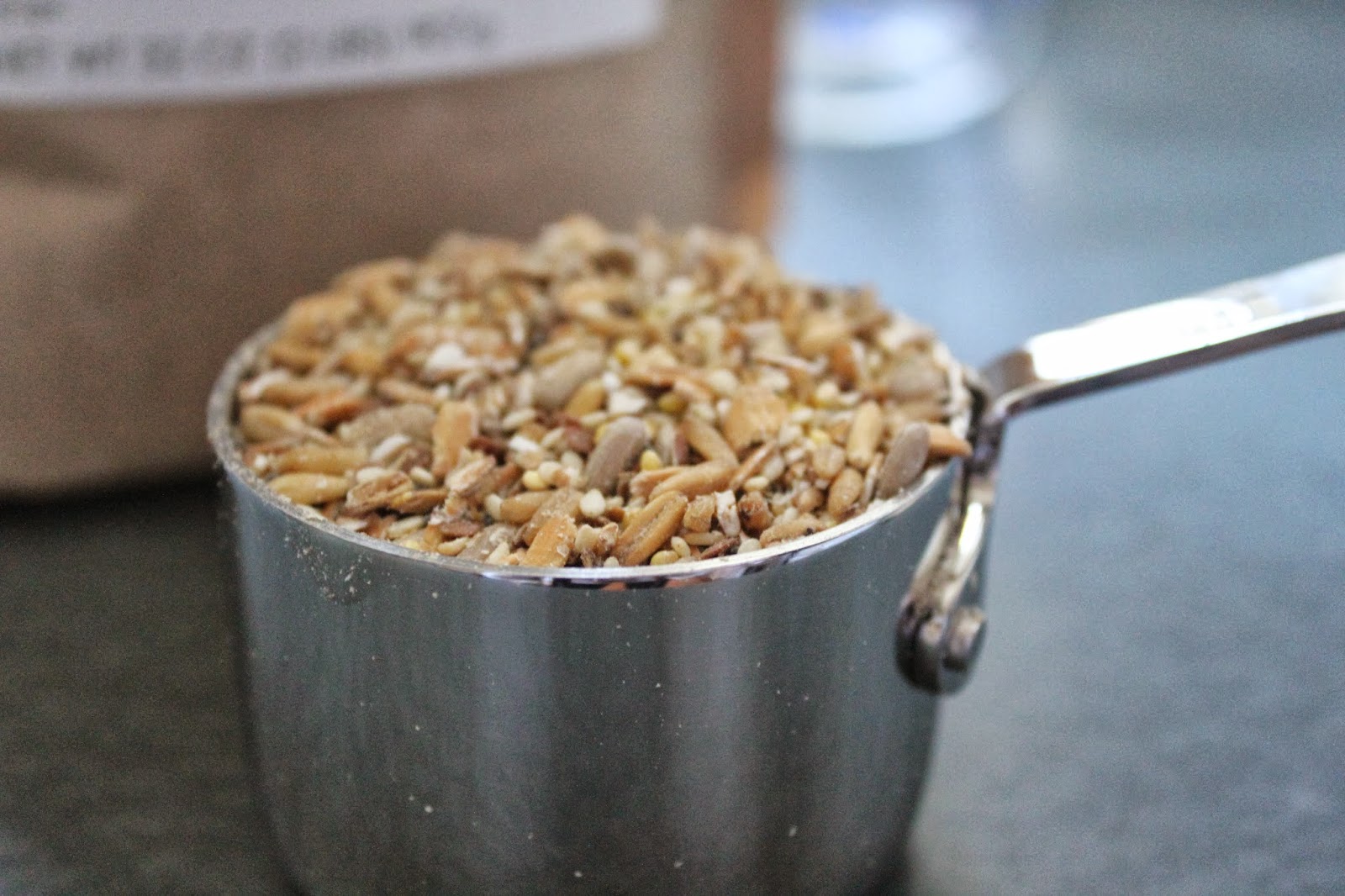 Delicious Dishings: Toasted Harvest Grains Bread