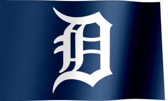Detroit Tigers Fan Flag (GIF) - All Waving Flags