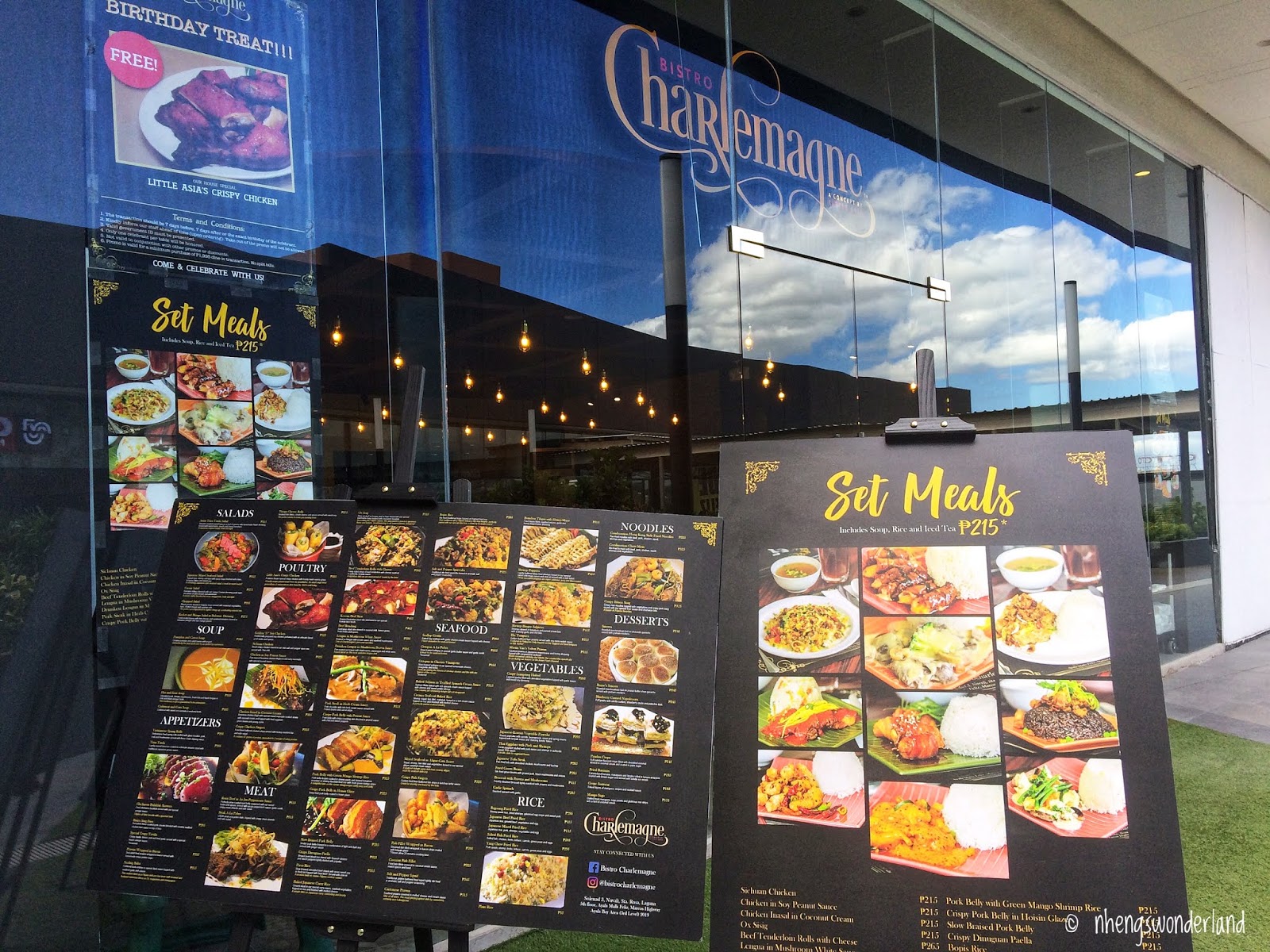 Bistro Charlemagne is Now Open at Ayala Malls Feliz! - Nheng's Wonderland