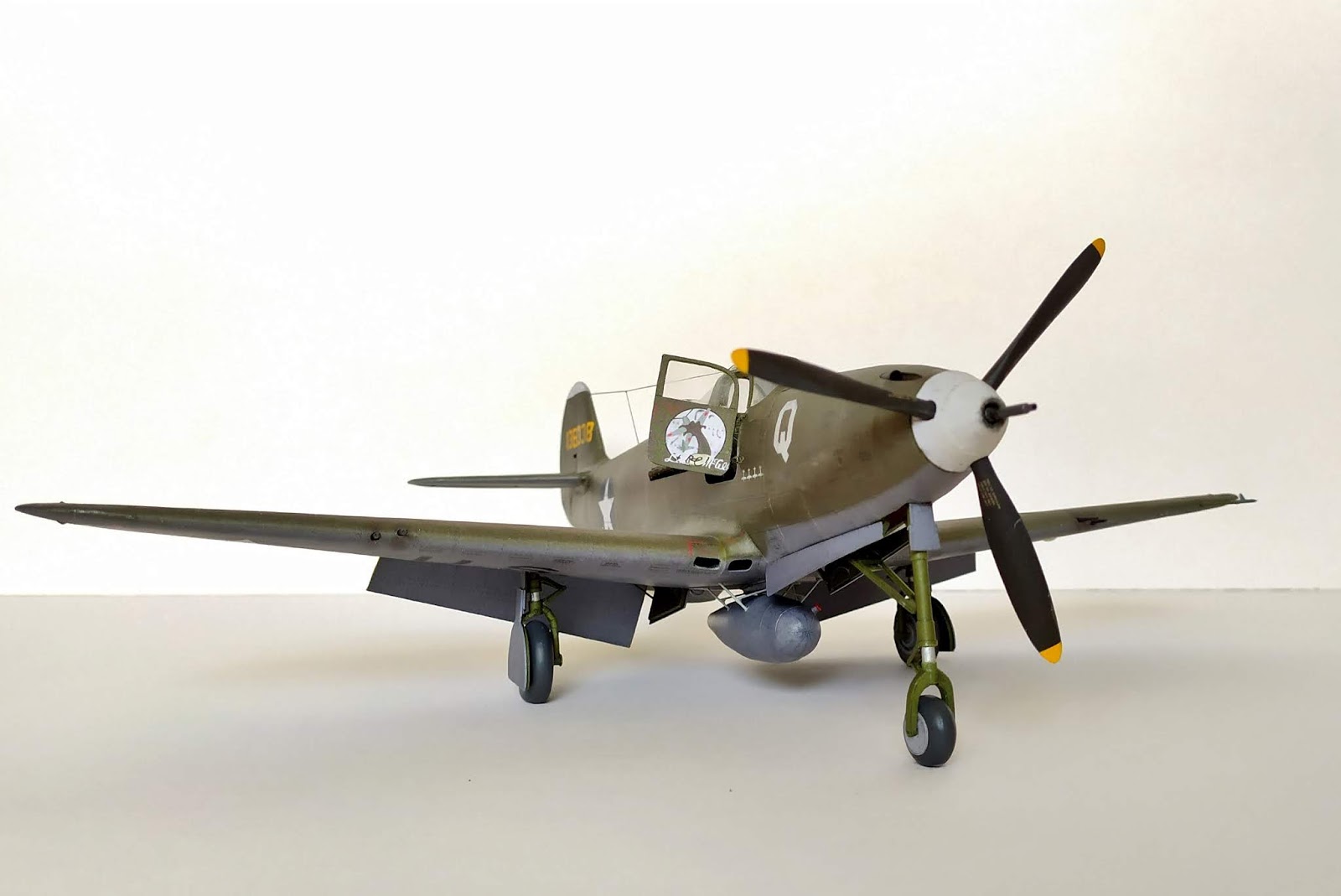 Samoloty z kartonu: Galeria / Photo gallery - Bell P-39D Airacobra ...