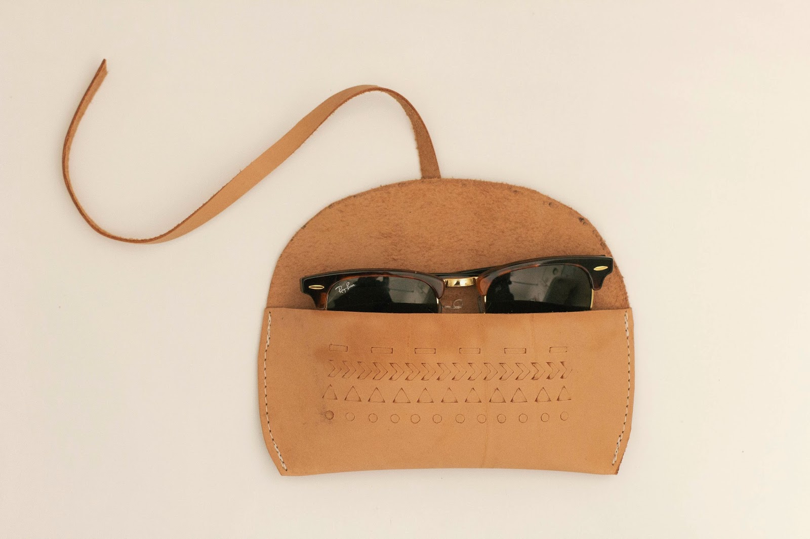 Leather Sunglasses Case Diy Always Rooney Bloglovin
