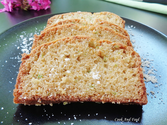 Γλυκό κέικ με κολοκυθάκια / Zucchini Bread | Cook And Feed