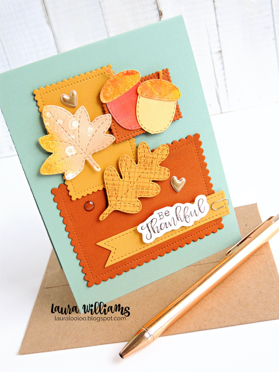 lauralooloo: Make a Cute Fall Card With Layered Rectangles