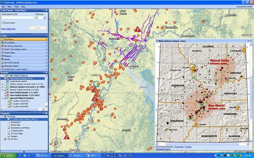 4blankwalls: earthquake! in indiana?