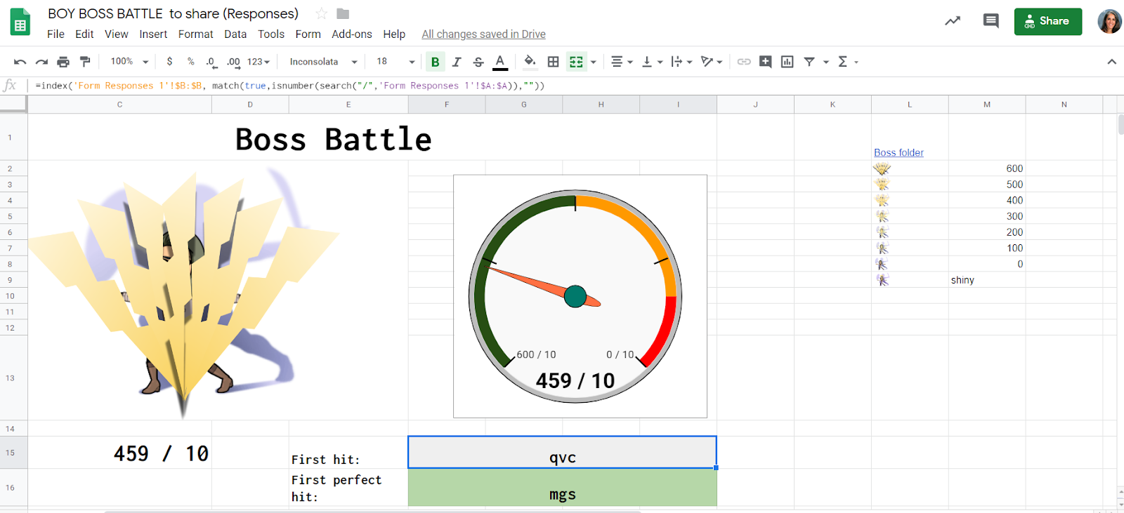 Teaching Above the Test: Boss Battles with Google Forms and Sheets - An ...