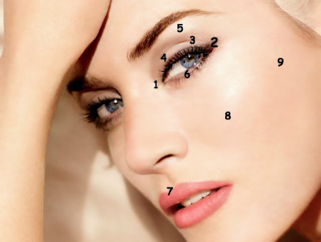 *: Mapa do Rosto para Maquiagem