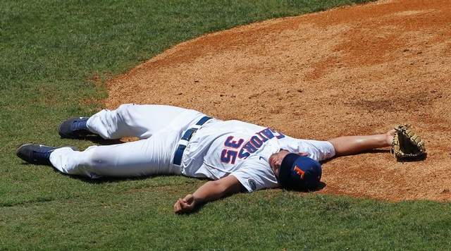 FETTIS 411: Brian Johnson pitcher gets hit in the head with the ball ...