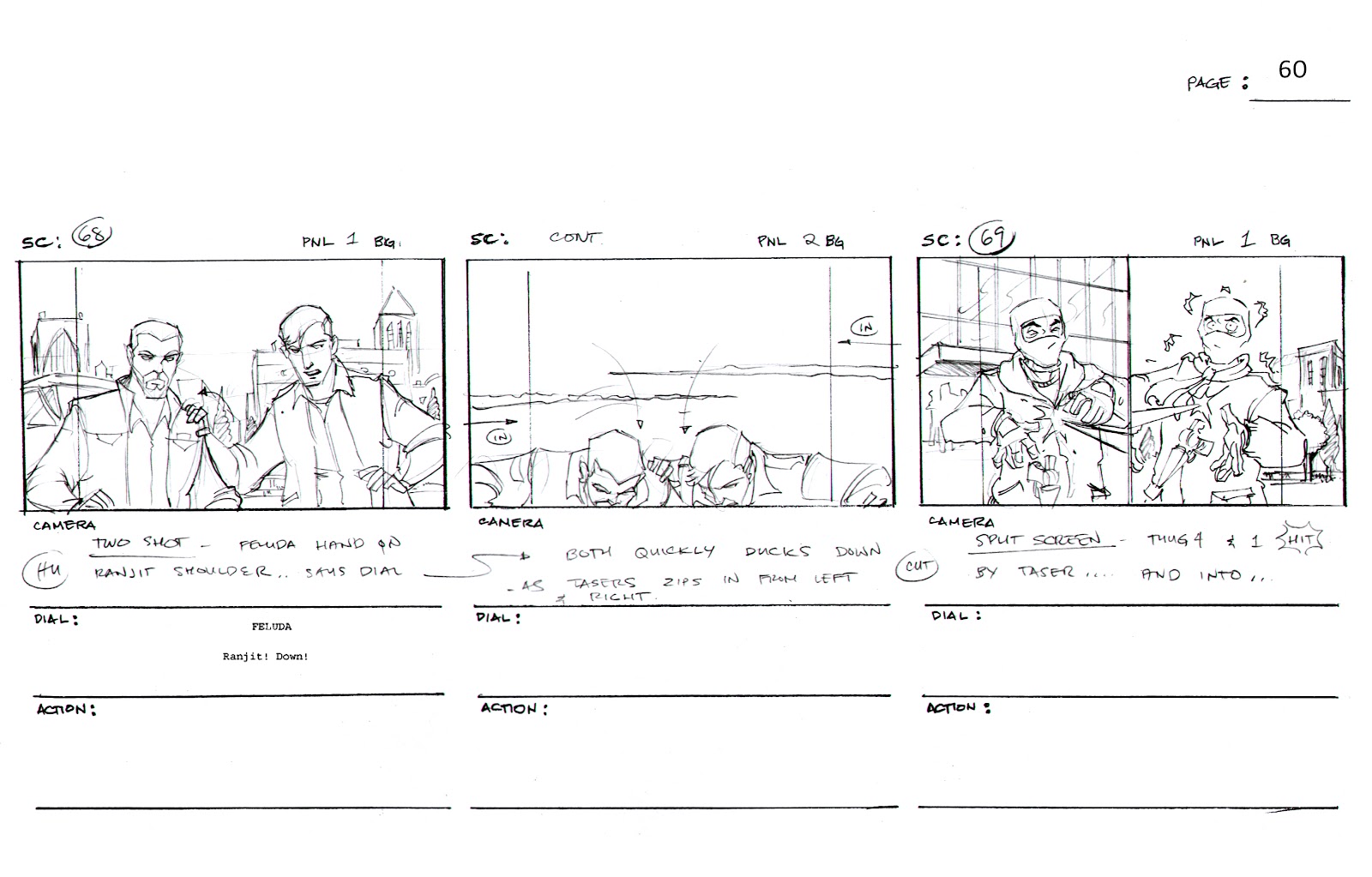Story board work by Golden Street Animation: These are examples of the ...