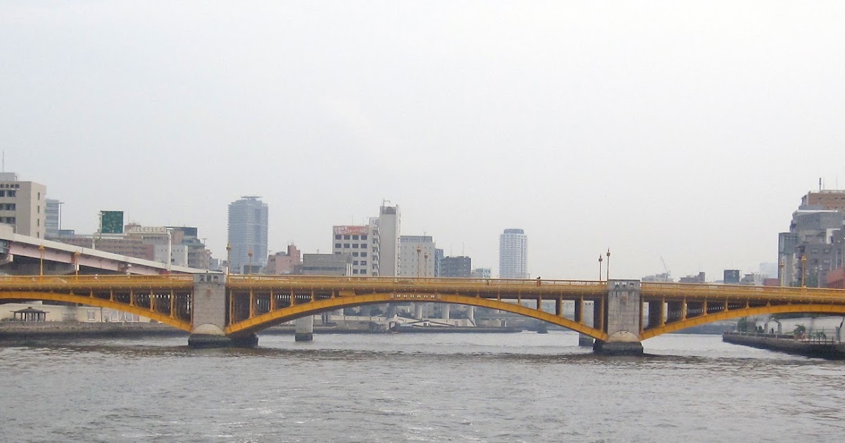 Bridge of the Week: Tokyo, Japan's Bridges: Kuramae Bridge across the ...